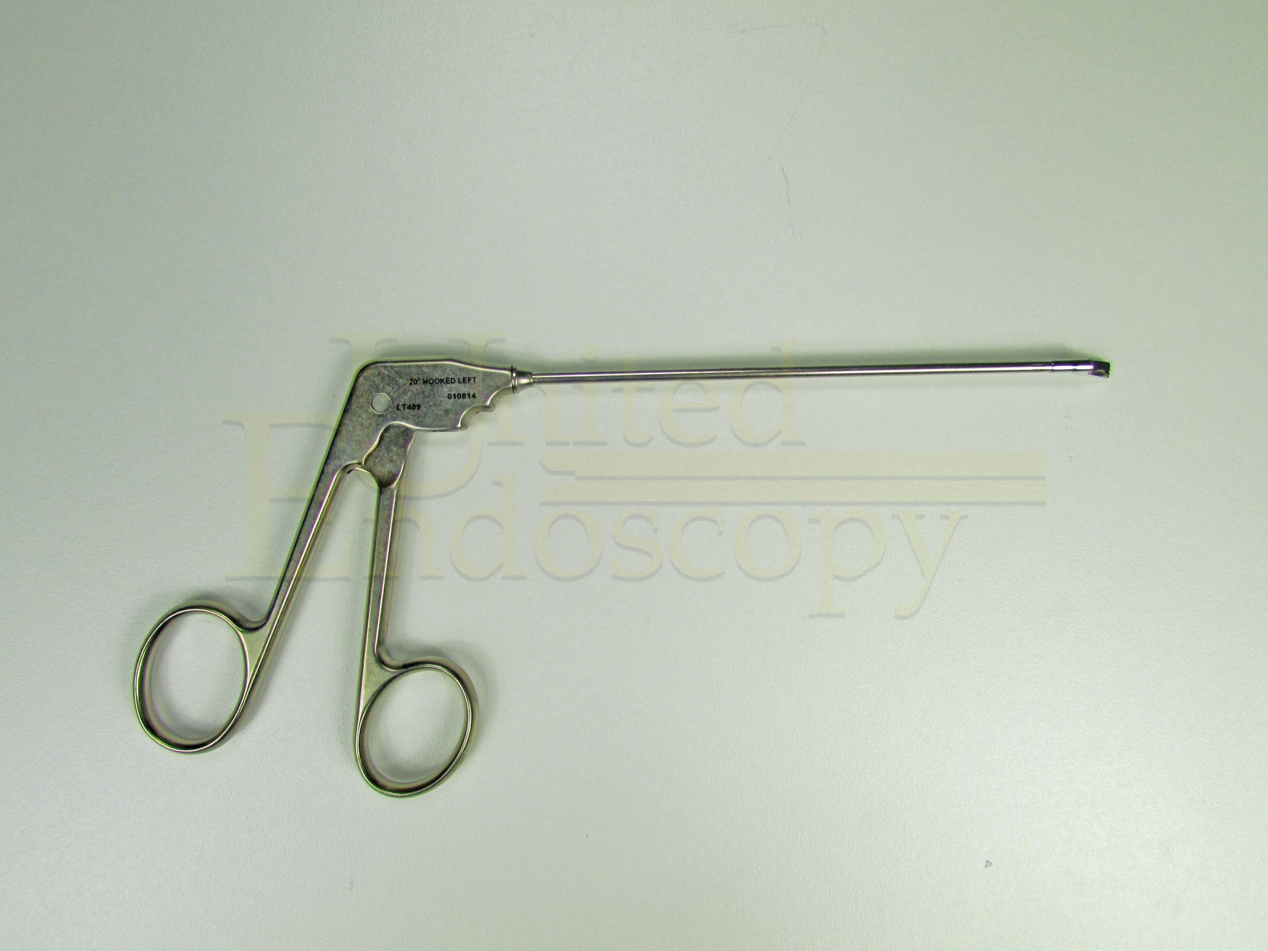 Acufex Hooked Left 20° Forcep | United Endoscopy
