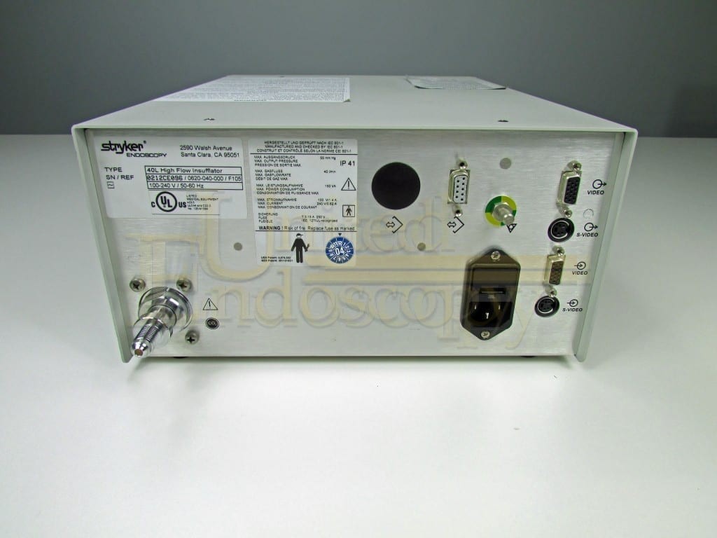 Stryker 40L High Flow Insufflator 620-040-000 | United Endoscopy
