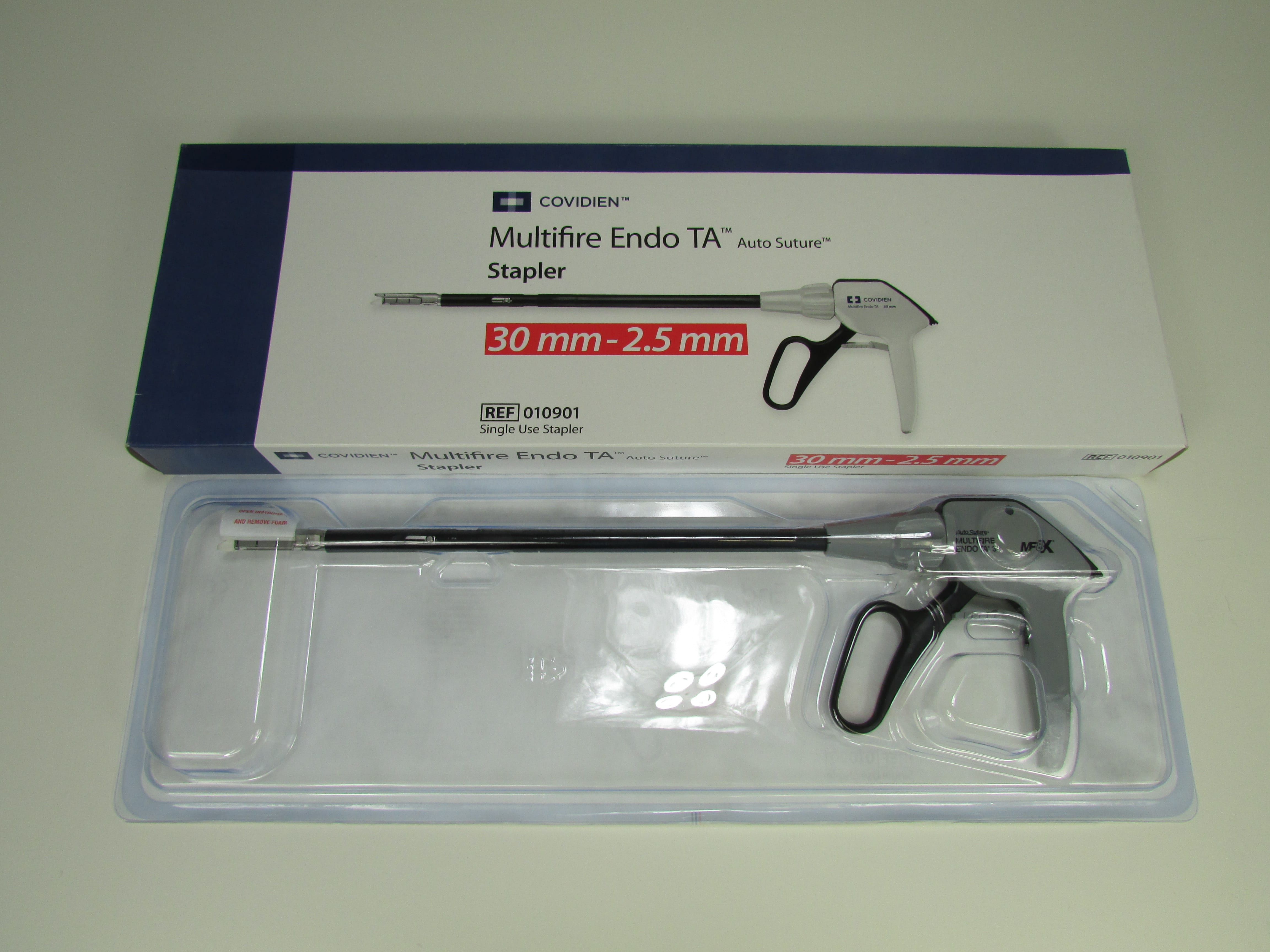 Covidien 30mm - 2.5mm Multifire Endo TA Autosuture Stapler | United ...
