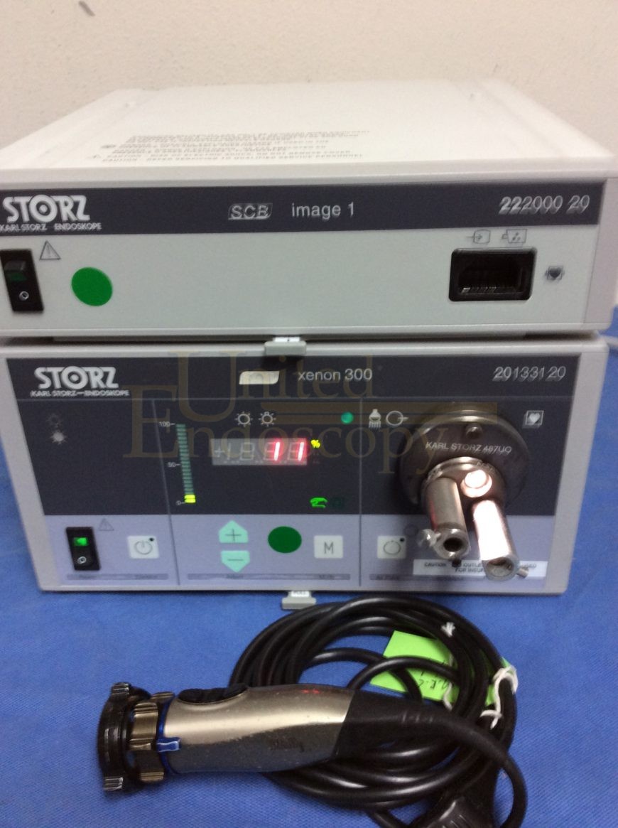 Karl Storz Image 1 Camera System - Image 1 222000 w Xenon 300 Light ...