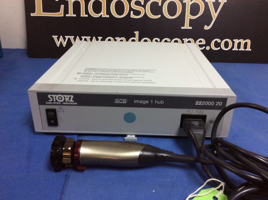 Storz SCB Image 1 Hub 222000 20 with Storz Camera Head 22220140 ...