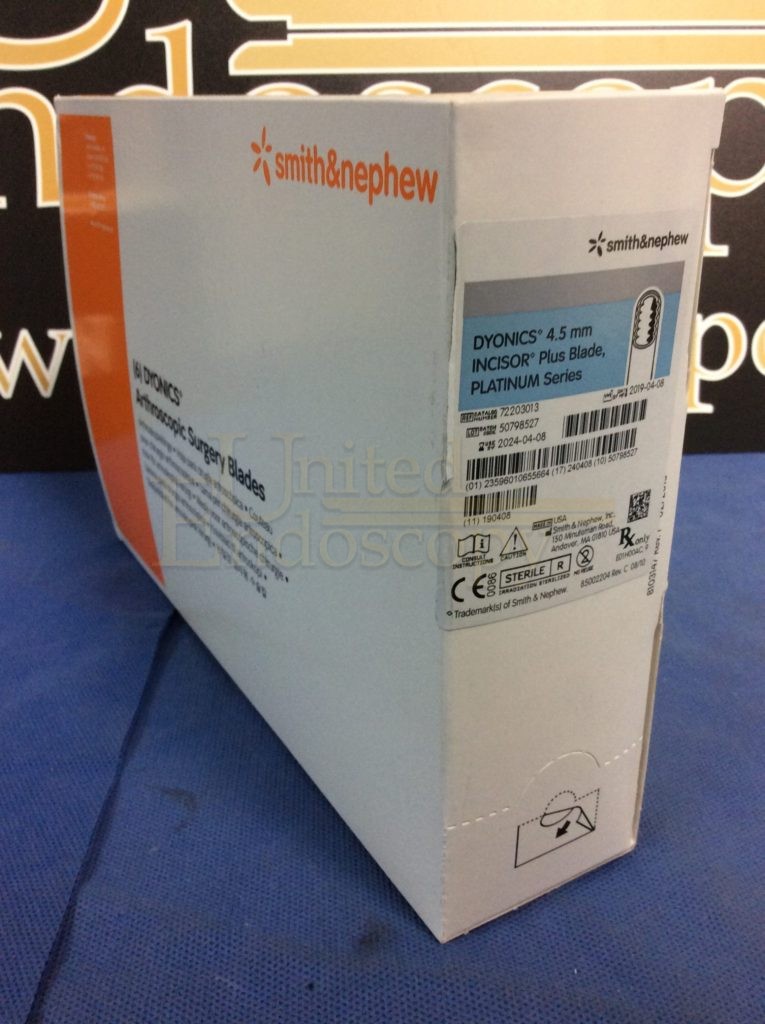 Dyonics 4.5 mm Incisor Plus Blade, Platinum Series ( 6 Blades in Box ...