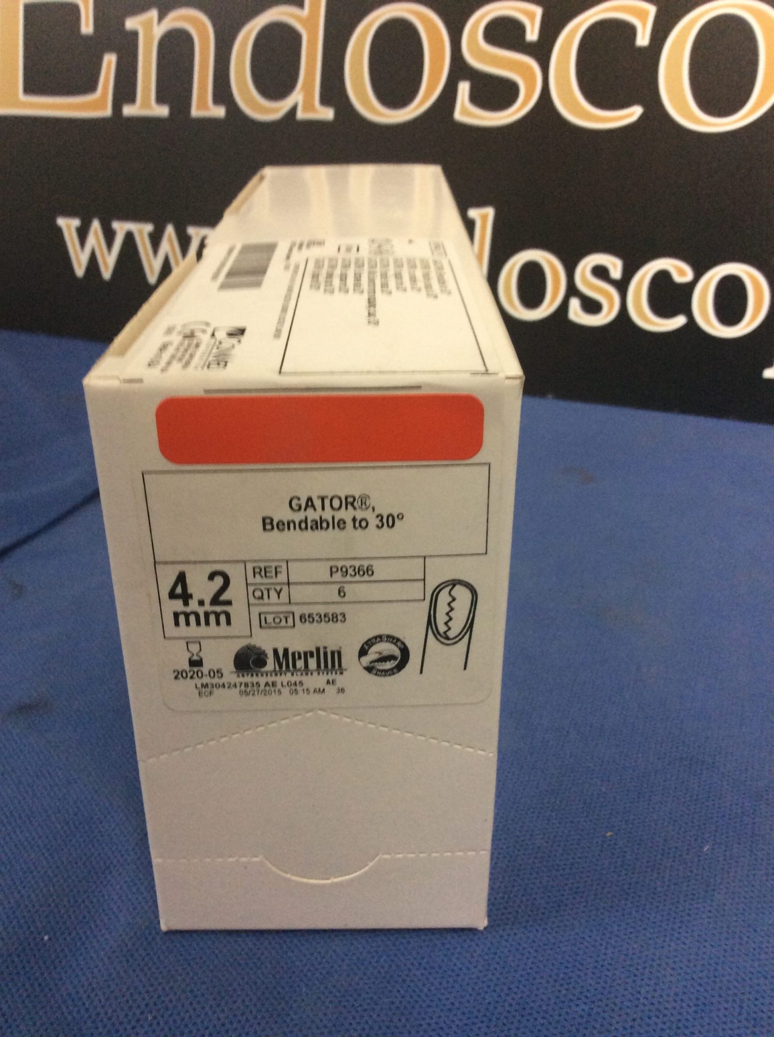 ConMed / Linvatec 4.2 mm Gator Bendable to 30° ( 6 in Box ) Ref P9366 ...