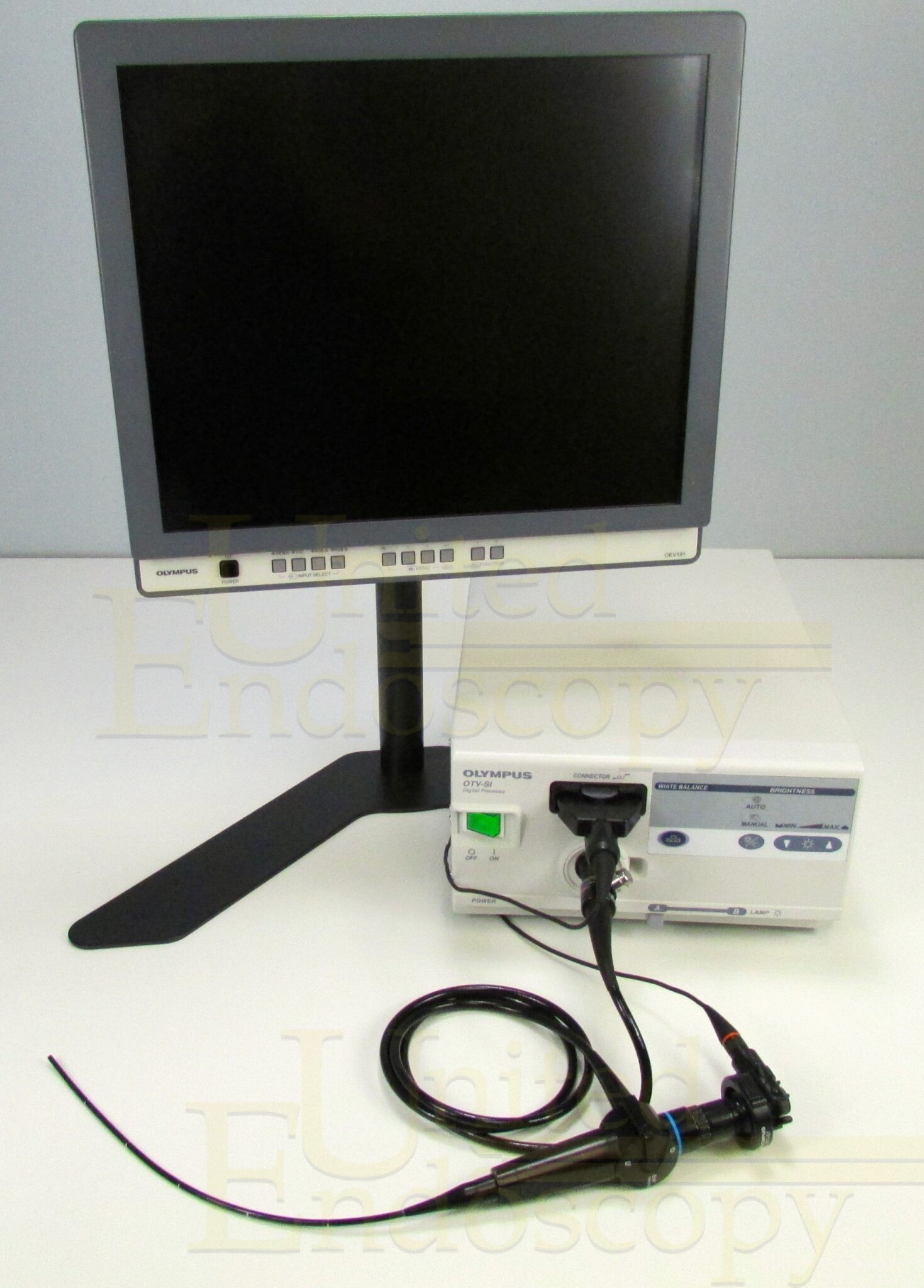 Olympus ENF-P4 with OTV-Si Processor Bundle | United Endoscopy
