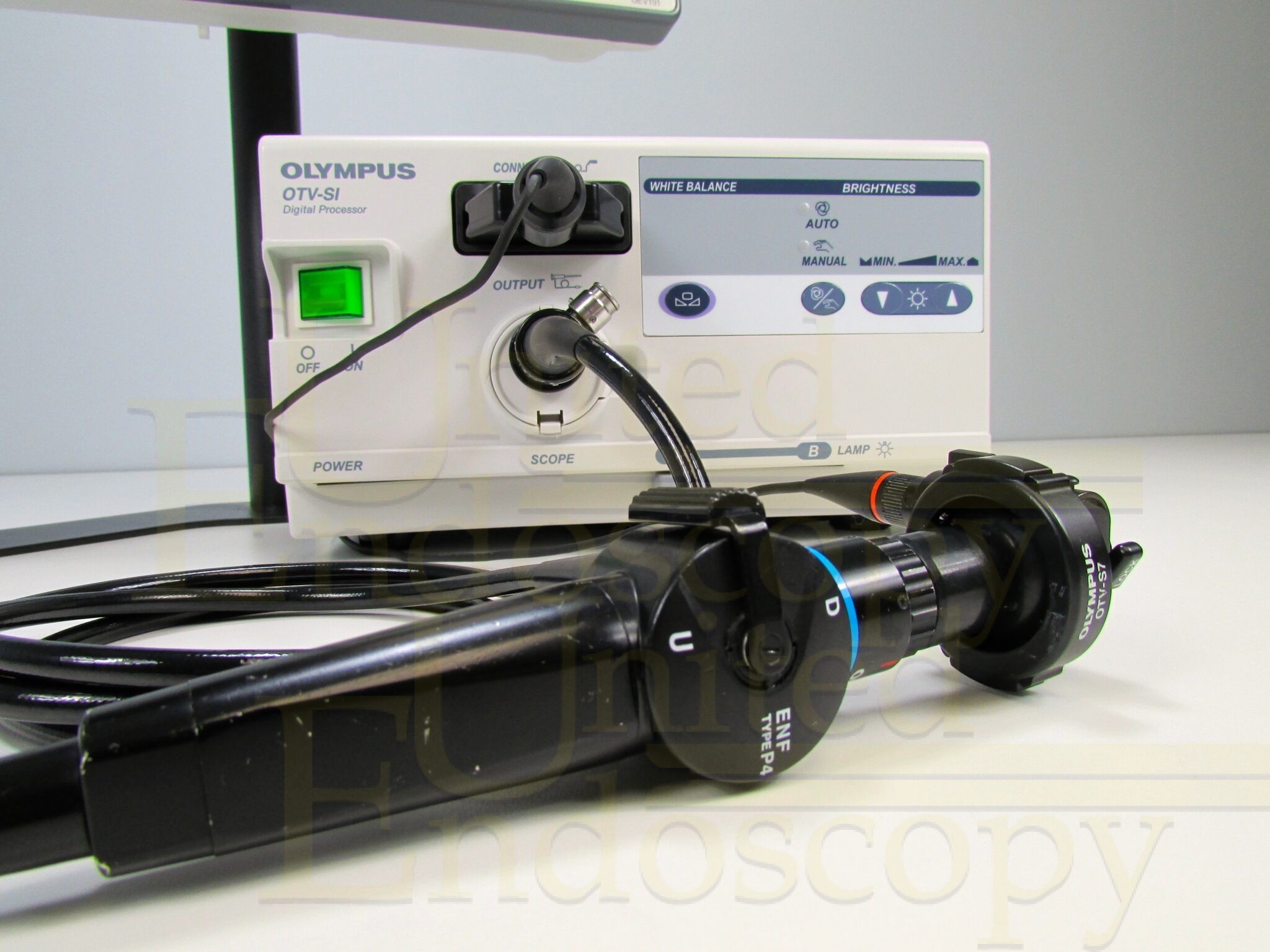 Olympus ENF-P4 with OTV-Si Processor Bundle | United Endoscopy